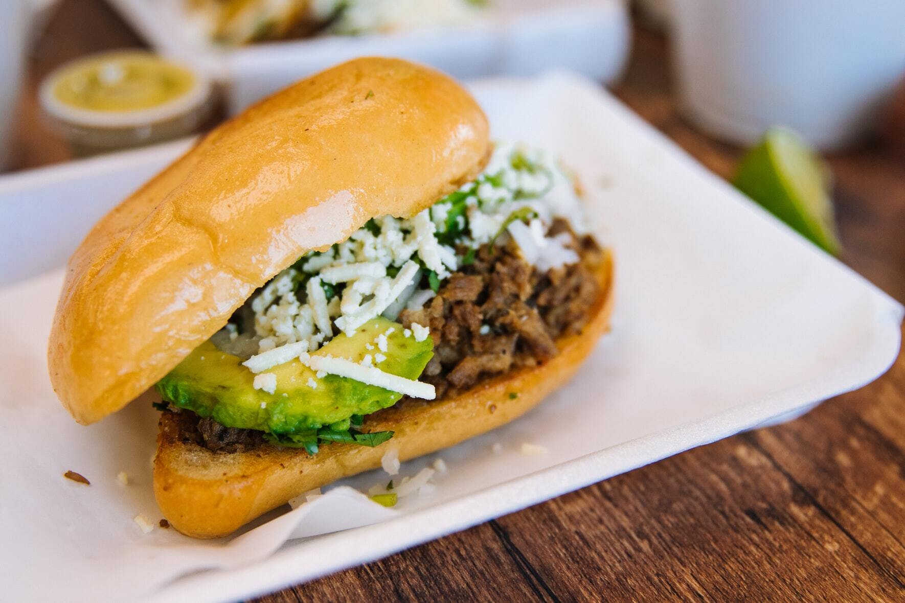 Mexican Steak Torta